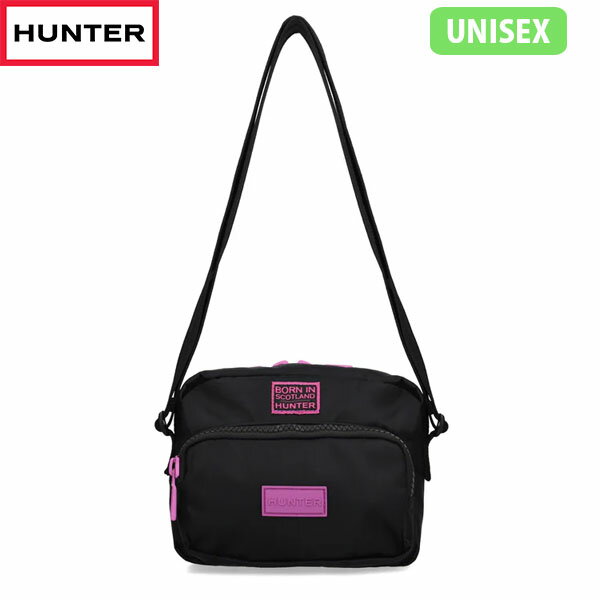 ナイロン クロスボディ ボーン イン スコットランドUBX5556KBMお出かけの必需品を持ち歩くのに最適なナイロン クロスボディに、Hunterの起源を象徴した「BORN IN SCOTLAND」タグをあしらいました。本体は耐水性のリサイ...