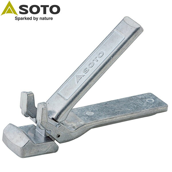 GORA リフターST-9501ステンレスヘビーポットGORA用リフター製品サイズ (W×D×H)135×40×35mm重量168g材質アルミニウム ※メーカーサイトや取扱説明書をよくご覧の上でご使用ください。 SOTO ソトとは SOTO...