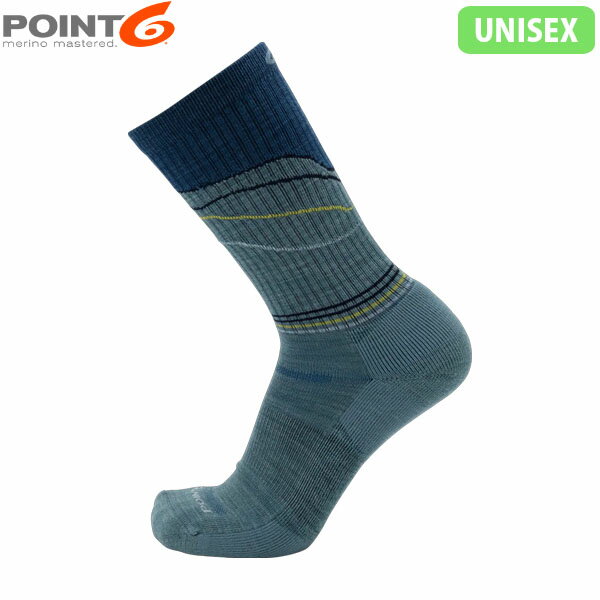 Ridgeline Light Crewウール 62% ナイロン 32% ポリウレタン 6% POINT6（ポイントシックス）とは 「POINT6」は、あなたの体温を華氏98.6度（摂氏37度。西洋人の平均的な体温）にキープする事を目的とし...