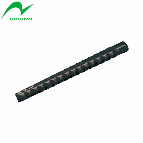 GR-WPK19ウェーブパターグリップブラック凸凹と偏平の組み合わせで安定感のある握り■サイズ長さ320mm、適応サイズφ19〜19.5mm■商品重量約98g■数量1本■原産国中国グラウンドゴルフ用 グランドゴルフ用 グリップ NICHIY...