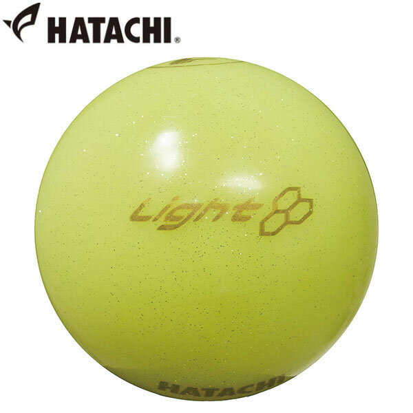 PH3411パークゴルフボールライトイエロー 軽量軽量ボール芝生の上をよく転がる。■商品重量重量：約80g■特徴日本パークゴルフ協会認定品 HATACHI(ハタチ)とは 心地よいリラックスと楽しいゴルフを叶えるアイテムを豊富に取り揃えていま...