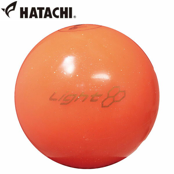 PH3411パークゴルフボールライトオレンジ 軽量軽量ボール芝生の上をよく転がる。■商品重量重量：約80g■特徴日本パークゴルフ協会認定品 HATACHI(ハタチ)とは 心地よいリラックスと楽しいゴルフを叶えるアイテムを豊富に取り揃えていま...