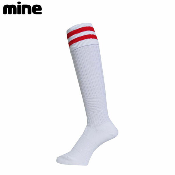 202JJRサッカーストッキング ホワイト×レッド 22-24cm摩耗に強い少年用サッカーストッキングです。■原産国原産国：ベトナム■仕様・特徴対象：ジュニア mine(マイン)とは エビスニット株式会社が展開するスポーツ・アウトドア用品の...