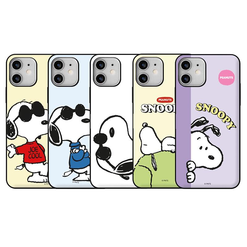 【商品名】 ピーナッツ スヌーピー 友達 ビッグ フェース iPhone Galaxy マグネット カード ドア バンパー ケース カバー スマホケース PEANUTS SNOOPY FRIENDS BIG FACE CARD DOOR B...