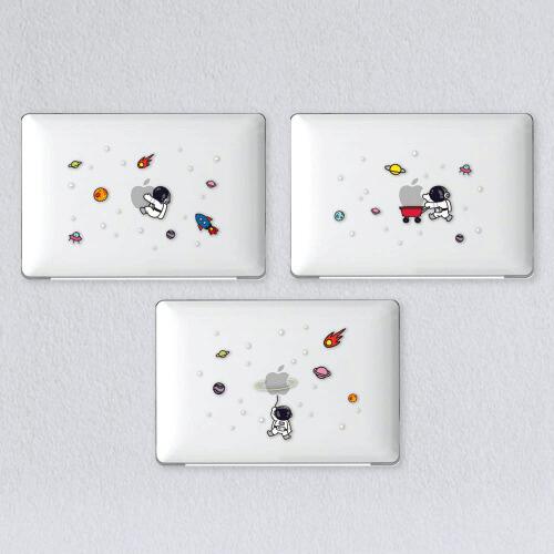 【商品名】 スペースマン マックブック エアー 13 M2 マックブック プロ 13 14 15 透明 ハード ケース カバー スマホケース SPACEMAN MacBook Air 13 M2 MacBook Pro 13 14 15 C...