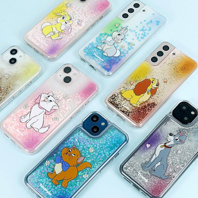 【商品名】 ディズニー iPhone Galaxy グリッター ゼリー ケース カバー スマホケース アニマル キャンデーチェック DISNEY ANIMALS BLING CANDY GLITTER JELLY CASE COVER HH...