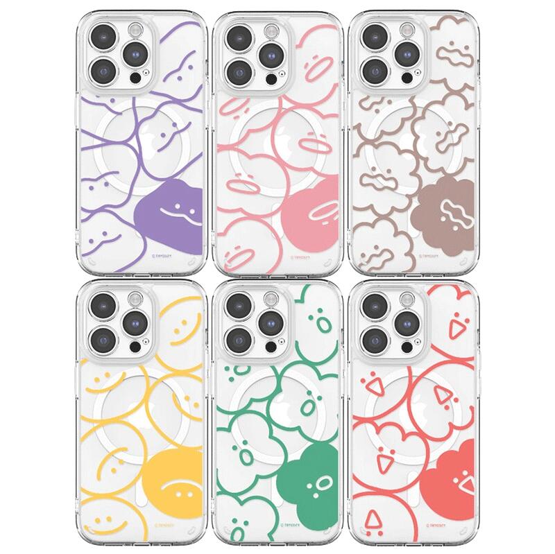 【商品名】 マルラング マルラング ドローイング パターン iPhone Galaxy MagSafe 対応 防弾 レンズガード ケース カバー スマホケース MALLANG MALLANG DROWING PATTERN LENS GUA...