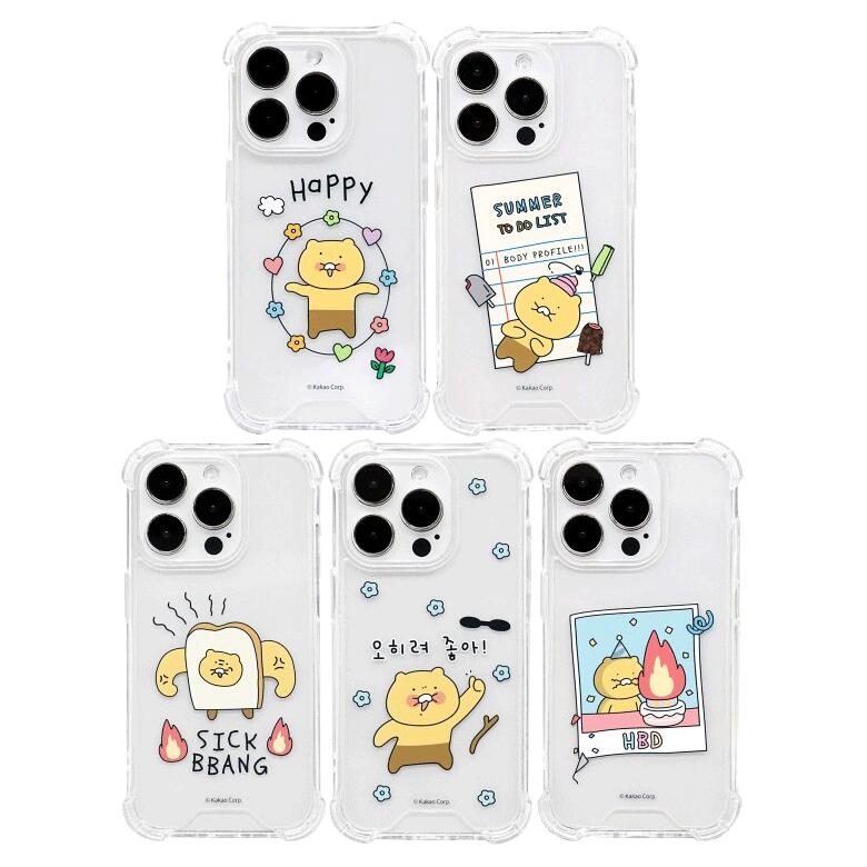 【商品名】 カカオフレンズ チュンシク iPhone Galaxy スロッピー 防弾 ケース カバー スマホケース KAKAO FRIENDS CHOONSIK SLOPPY Gell Hard Case Cover 【対応機種】 iPho...