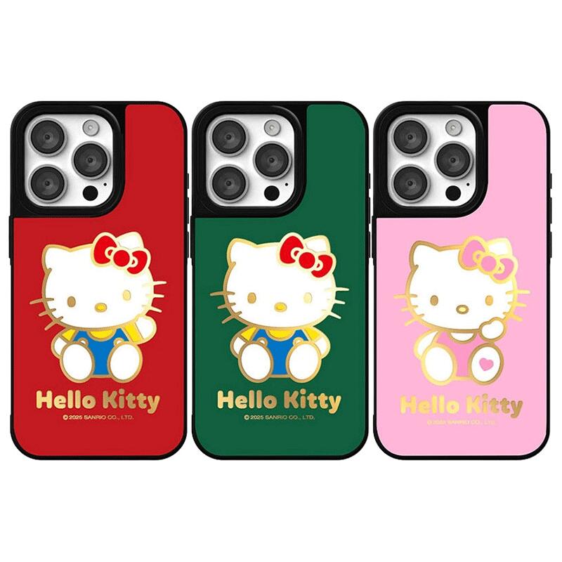 【商品名】 サンリオ ハローキティiPhone Galaxy シンプル ミラー ブラック ケース カバー スマホケース SANRIO Hello Kitty Simple Mirror Black Case Cover 【対応機種】 iPh...