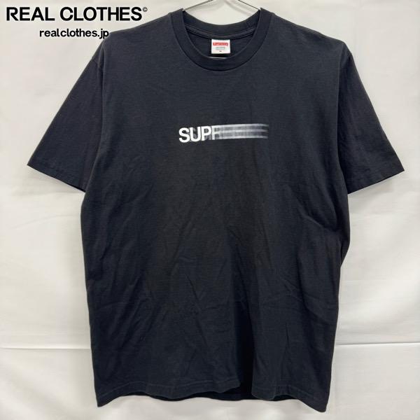 【中古】Supreme/シュプリーム【23SS】Motion Logo Tee/モーション ロゴ/半袖Tシャツ/ブラック/M 商品説明 カラー　：ブラック素材 ：お写真にございます品質表示タグをご確認ください。付属品 ：画像に写るものが全て...