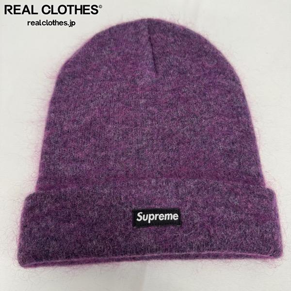 【中古】Supreme/シュプリーム【24AW】Mohair Beanie/モヘア ビーニー/ニット帽 商品説明 カラー　：パープル素材 ：お写真にございます品質表示タグをご確認ください。付属品 ：画像に写るものが全てとなります。 サイズ ...