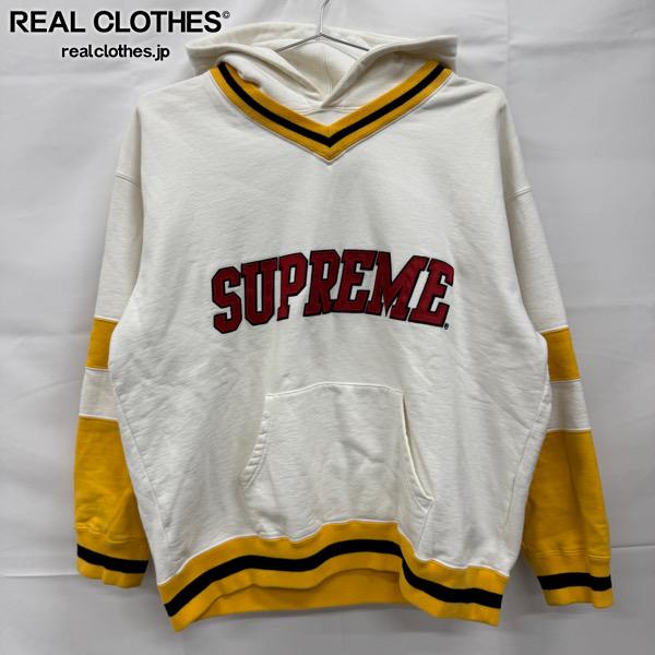 【中古】Supreme/シュプリーム【20AW】Hockey Hooded Sweatshirt/ホッケー フーデッド スウェットシャツ/ホワイト/S 商品説明 カラー　：ホワイト素材 ：お写真にございます品質表示タグをご確認ください。付属...