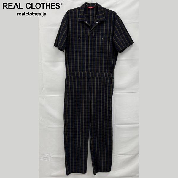 【中古】Supreme/シュプリーム【23SS】S/S Coverall/カバーオール/オールインワン/ツナギ/ネイビー/L 商品説明 カラー　：ネイビー素材 ：お写真にございます品質表示タグをご確認ください。付属品 ：画像に写るものが全て...
