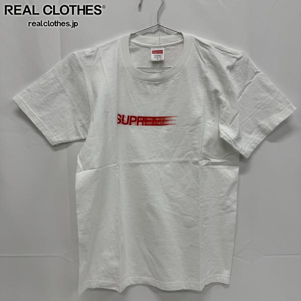 【中古】Supreme/シュプリーム【16SS】Motion Logo Tee/モーション ロゴ 半袖Tシャツ/ホワイト/S 商品説明 カラー　：ホワイト素材 ：お写真にございます品質表示タグをご確認ください。付属品 ：画像に写るものが全て...