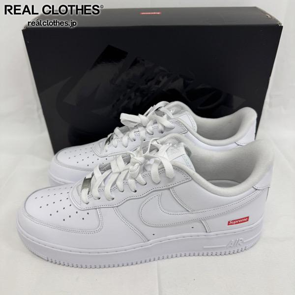 【中古】【未使用】Supreme×NIKE/シュプリーム×ナイキ AIR FORCE 1 LOW/エア フォース 1 ロー ホワイト CU9225-100/30.0 商品説明 カラー　　：ホワイト付属品 ：画像に写るものが全てとなります。 ...
