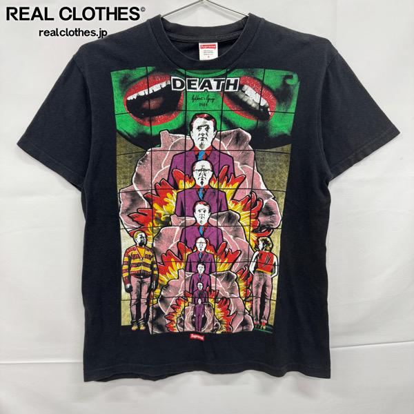 【中古】Supreme×Gilbert&amp;George/シュプリーム×ギルバート アンド ジョージ【19SS】DEATH Tee/デス 半袖Tシャツ/ブラック/S 商品説明 カラー　：ブラック素材 ：お写真にございます品質表示タグをご...