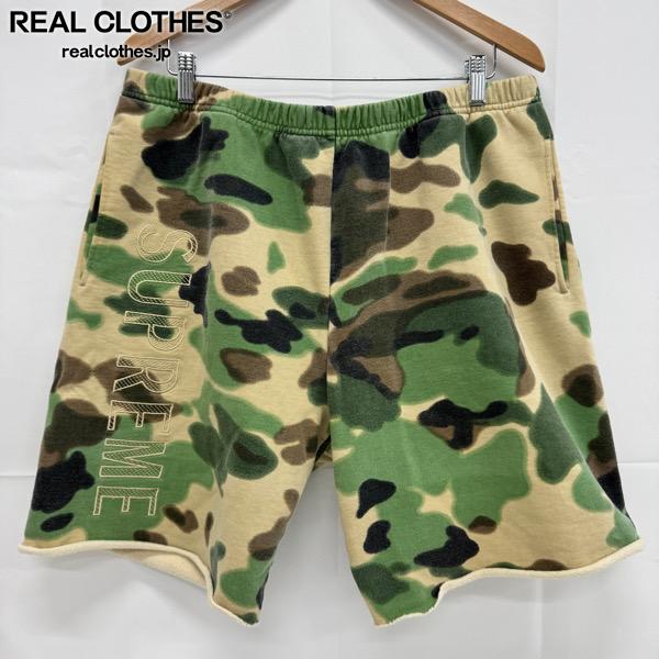 【中古】Supreme/シュプリーム【20SS】Overdyed Sweatshort/オーバーダイド スウェットショート/ハーフパンツ/L 商品説明 カラー　：カモフラ素材 ：お写真にございます品質表示タグをご確認ください。付属品 ：画像...