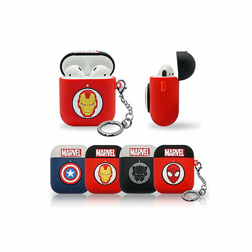 ◎商品名および型番 : Apple Marvel/マーベル/AirPods Hang Silicone/第1世代/第2世代/エアーポッズ ソフト ケース カバー ◎サイズ : Airpods 第1世代 第2世代 各機種サイズとなります。 ◎...