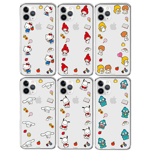 【商品名】 サンリオ ウイークエンド iPhone Galaxy 透明ゼリー ケース カバー スマホケース SANRIO Characters WEEKEND Clear Jelly ハローキティ マイメロディ シナモロール リトルツインス...