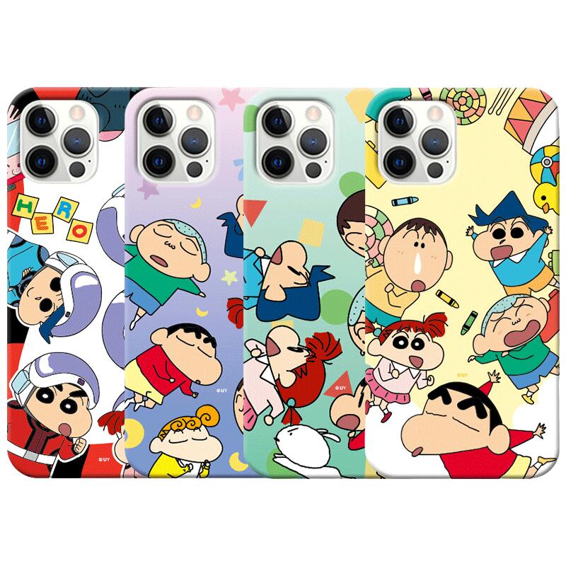 【商品名】 クレヨンしんちゃん ベストフレンズ iPhone Galaxy スリム ハード ケース カバー スマホケース CRAYON SHINCHAN BEST FRIENDS SLIM HARD 【対応機種】 iPhone 17 / i...