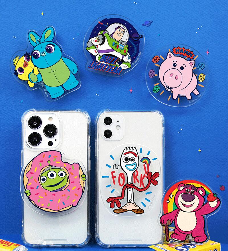 ◎商品名および型番 : ディズニー トイ・ストーリー アクリル スマホスタンド かわいい スマホグリップ グリップホルダー スマホリング シンプル スタンド ホルダー 落下防止 携帯スタンド スマホ グリップスタンド ◎サイズ : 各機種サ...