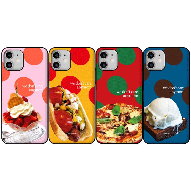 【商品名】 WE DON'T CARE iPhone Galaxy マグネット カード ドア バンパー ケース カバー スマホケース MAGNET CARD DOOR BUMPER カード2枚が収納できる実用性 ミラーが入っております。 【...