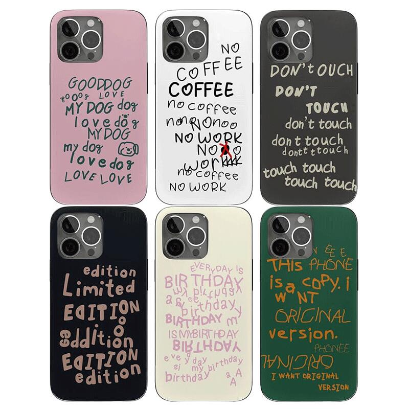 【商品名】 デーリー レタリング iPhone Galaxy マグネット カード ドア バンパー ケース カバー スマホケース DAILY LETTERING MAGNET CARD DOOR BUMPER カード2枚が収納できる実用性 ミ...
