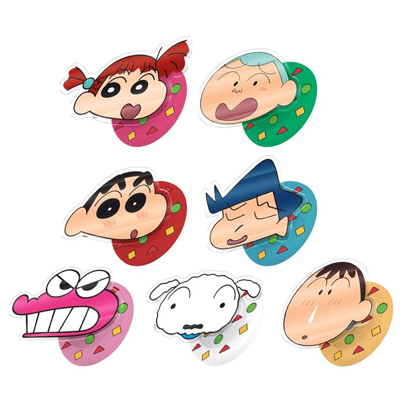 【商品名】 クレヨンしんちゃん しんのすけと友達 Magsafe 対応 スマホスタンド 強力磁石仕様 かわいい スマホグリップ グリップホルダー スマホリング シンプル スタンド ホルダー 落下防止 携帯スタンド スマホ グリップスタンド ...