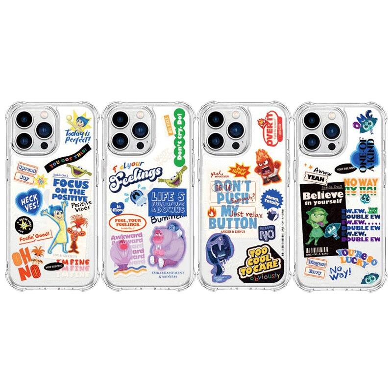 【商品名】 ディズニー ピクサー インサイド・ヘッド2 iPhone Galaxy iPhone Galaxy 防弾 ケース カバー スマホケース DISNEY PIXAR EMOTION PHOTO GELL HARD CASE COVE...