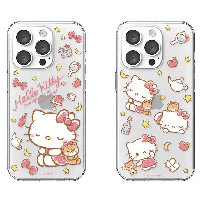 【商品名】 サンリオ ハローキティ スリーピング iPhone Galaxy 透明ゼリー ケース カバー スマホケース ストラップ HELLO KITTY SLEEPING CLEAR JELLY CASE COVER 【対応機種】 iPh...