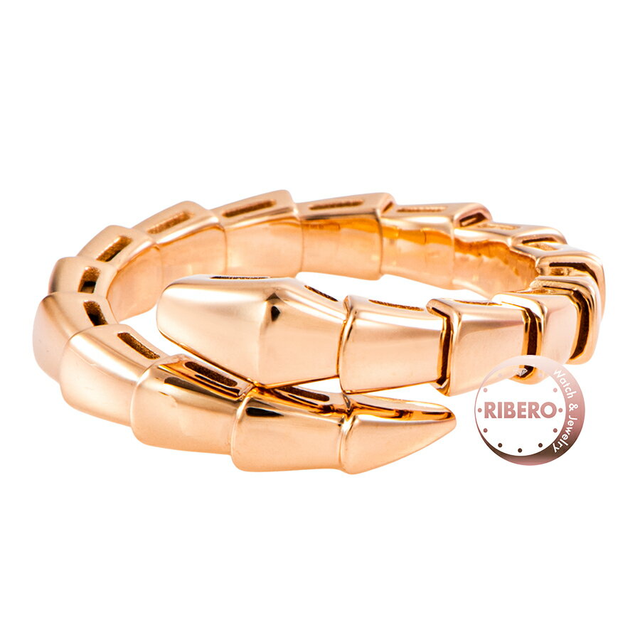 コンディション ※微細な使用傷はございますが目立つ傷等なく綺麗な状態です 型番358639 モデルセルペンティ ヴァイパー カラー ピンクゴールド(pink gold) 素材K18PG サイズ 12号リング幅：約7.3mmMサイズ 重さ：約...