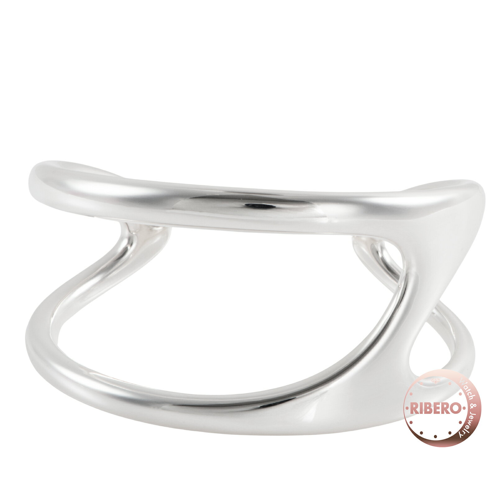 コンディション ※微細な使用傷がございますが、着用時目立つ程ではなく綺麗な状態です。 モデルシェーヌダンクル パンク ブレスレット カラー シルバー 素材シルバー925 サイズ 最大幅：約3.46cm 重さ：約65.9g 付属品 箱 程度ラ...