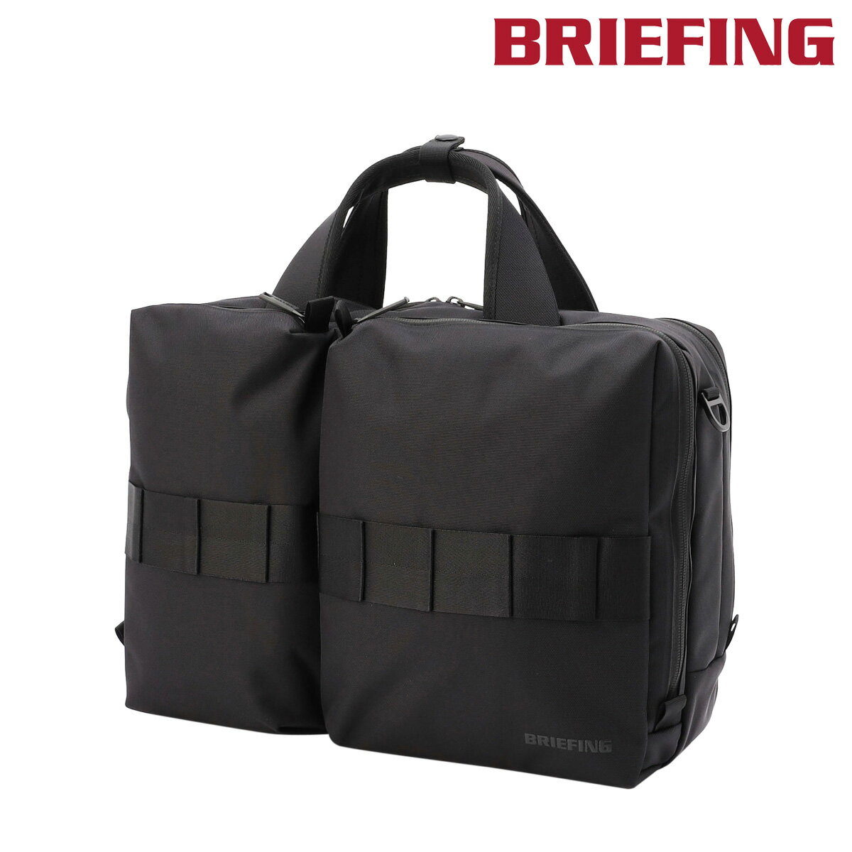 ITEM SPEC COLOR VARIATION ブランド：BRIEFING ブリーフィング 無駄を省いたデザインとオールブラックのカラーリングがソリッドなブリーフケース。フロントにはマチを設けたポケットを配し、見た目に反した抜群の収納力...