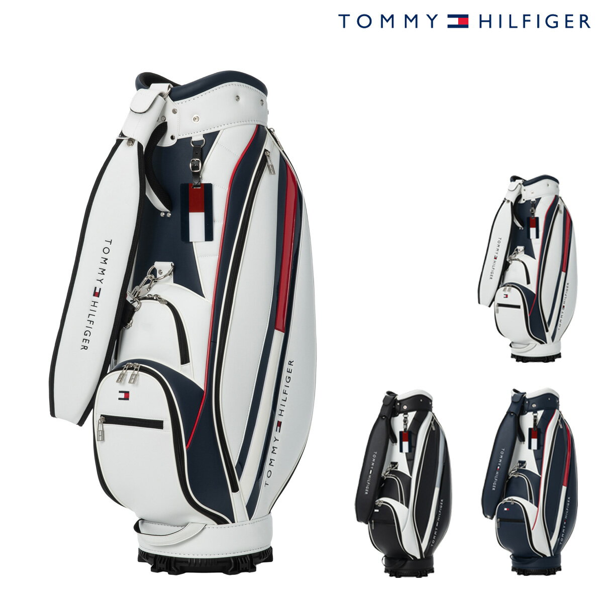 ITEM SPEC COLOR VARIATION ブランド：Tommy Hilfiger トミーヒルフィガー 軽量シボ合皮を使用し、持ち運び時の負担を軽減。前回のベーシックモデルから改良を加え、上端とシューズポケットを新たに追加。ロゴは刺...