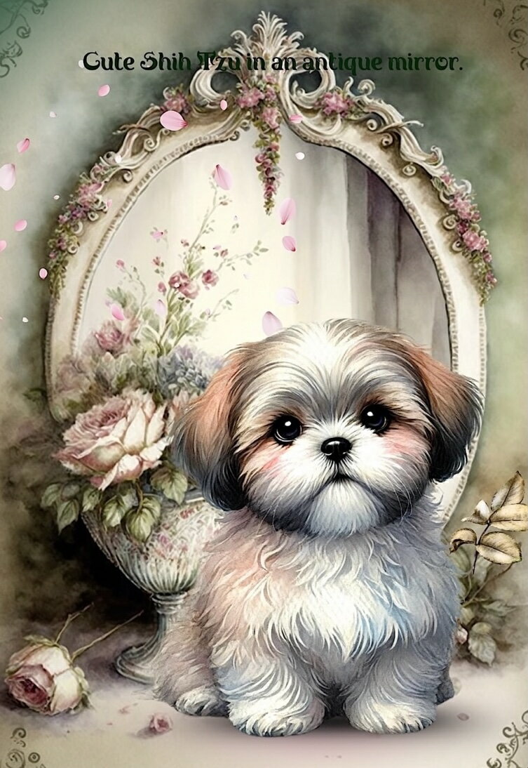 新入荷 オリジナル 生地 犬 シーズー ブロックデザイン ハンドメイド素材 パネル生地 印象的なワンボイントのデザインは主役にも脇役にもなる頼もしい存在です。 小物作成に適したサイズのブロックデザインです。別の布の上に縫い留めたり、貼り付け...