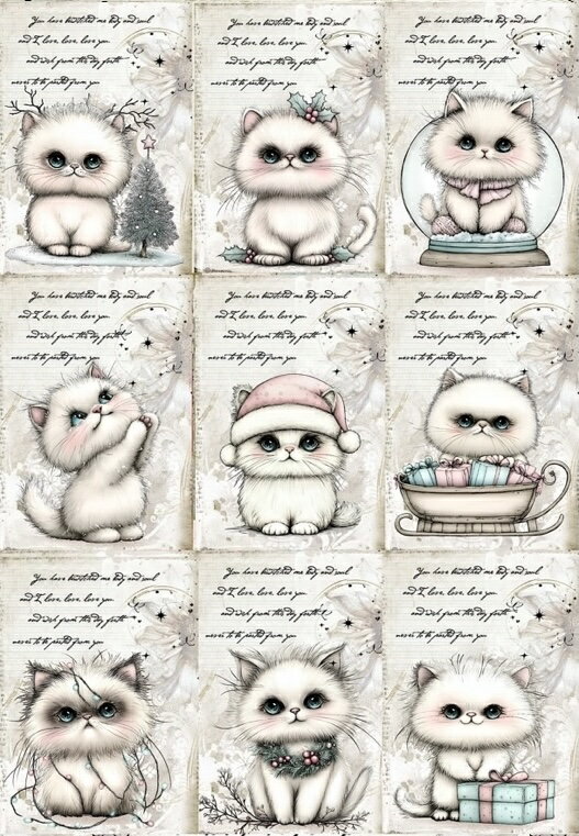 新入荷 生地 ハンドメイド素材 パネル生地 猫 クリスマス 印象的なワンボイントのデザインは主役にも脇役にもなる頼もしい存在です。 小物作成に適したサイズのブロックデザインです。別の布の上に縫い留めたり、貼り付けたりと汎用性のある生地です。...