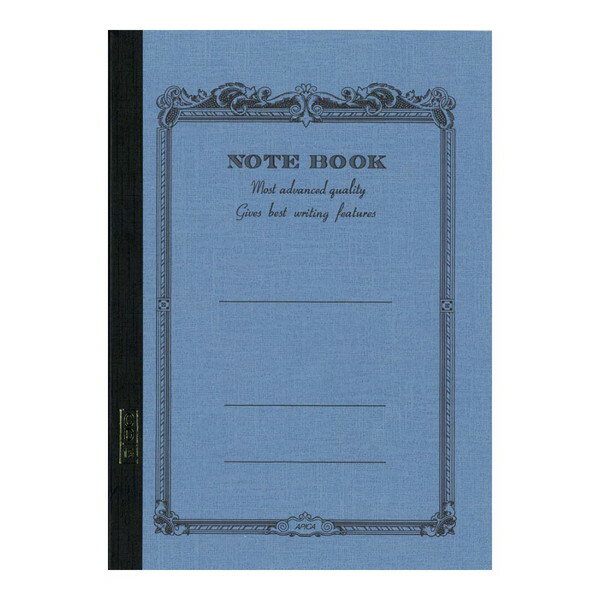 【仕様】●縦×横×高さ（mm）：252×179×4●本体重量（g）：140●セミB5●34枚●糸綴じ●6.5mm罫×32行 止罫