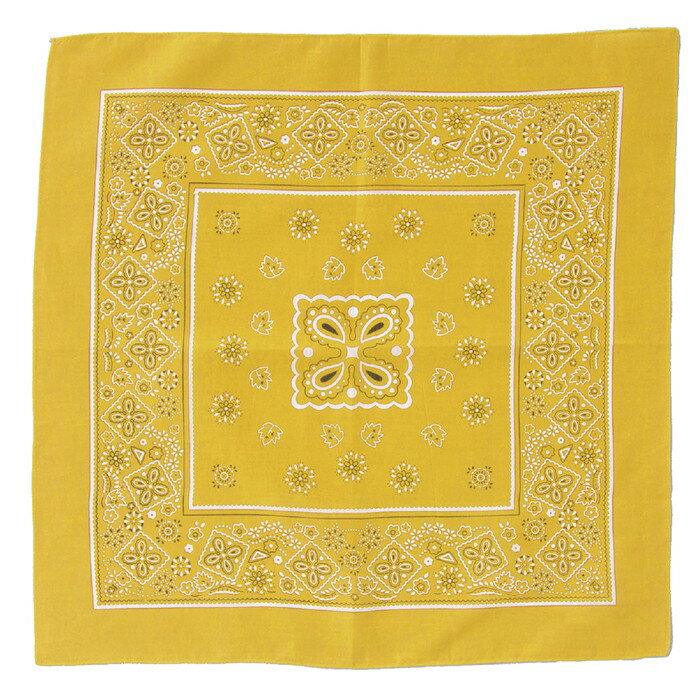 【商品説明】頭に巻いたり首に巻いたりさまざまな使い方できるバンダナです。ゆったりサイズで、結びやすい55cmです。●1個重量(g)：26●材質：ポリエステル【商品サイズ】約550×550mm【セット内容】本体のみ【注意】商品写真の色は、実際...