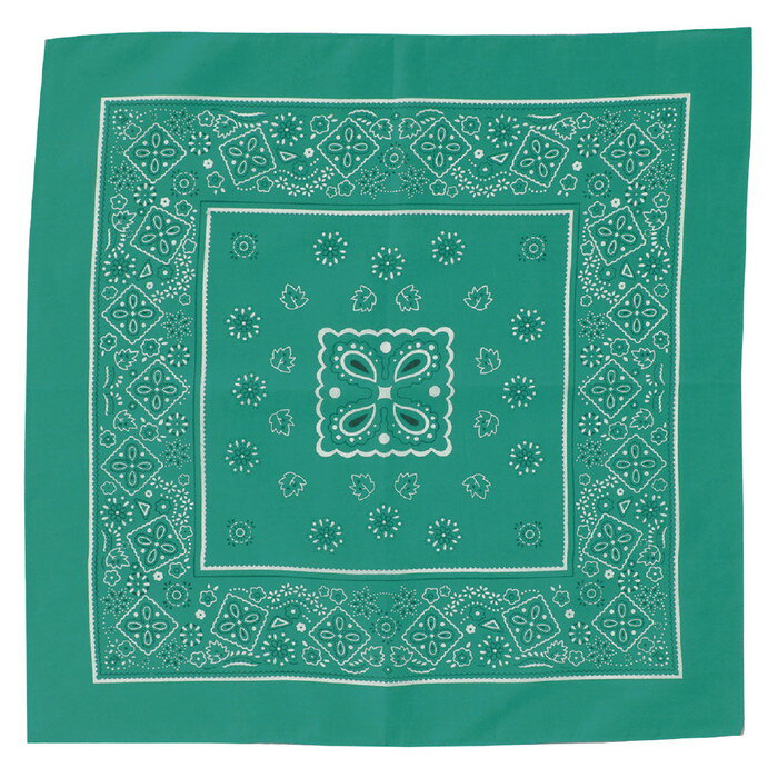 【商品説明】頭に巻いたり首に巻いたりさまざまな使い方できるバンダナです。ゆったりサイズで、結びやすい55cmです。●1個重量(g)：26●材質：ポリエステル【商品サイズ】約550×550mm【セット内容】本体のみ【注意】商品写真の色は、実際...