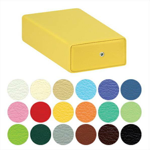 　◆商品詳細サイズ幅：25cm、奥行：13cm、高さ：6cmカラーレザー色をご指定ください。白／クリーム／アイボリー／スカイブルー／ライトブルー／メディブルー／ピンク／レッド／イエロー／オレンジ／ライトグリーン／ライムグリーン／抹茶／メディ...