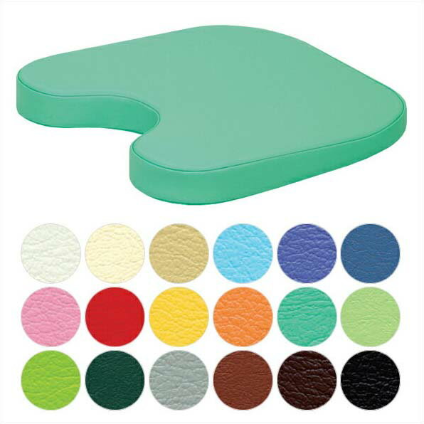 　◆商品詳細■エアホール標準加工　胸が当たる部分に窪み（エアホール）を設けている加工です。　エアホール加工により、胸部の圧迫感が軽減します。サイズ幅：42cm、奥行：40cm、高さ：3/5cmカラーレザー色をご指定ください。白／クリーム／ア...