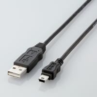 ■コネクタ形状：USB(A)オス - USB(mini-B)オス ■対応機種：USB(Aタイプ)のインターフェイスを持つパソコンとUSB(ミニB)コネクタを持つ機器 ※パソコンとデジタルカメラを接続するにはデジタルカメラ付属の専用ソフトを使...