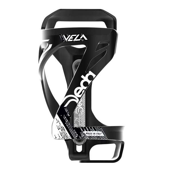 商品説明重量：48gVELAは簡単にボトルを抜き差しできるサイドからエントリーするボトルケージで、ボトルを右から横方向に差し込みます。ボトルの保持力を高めるために高密度ポリマーで作られており、その独特な形状から小さなサイズのフレームに合うよ...