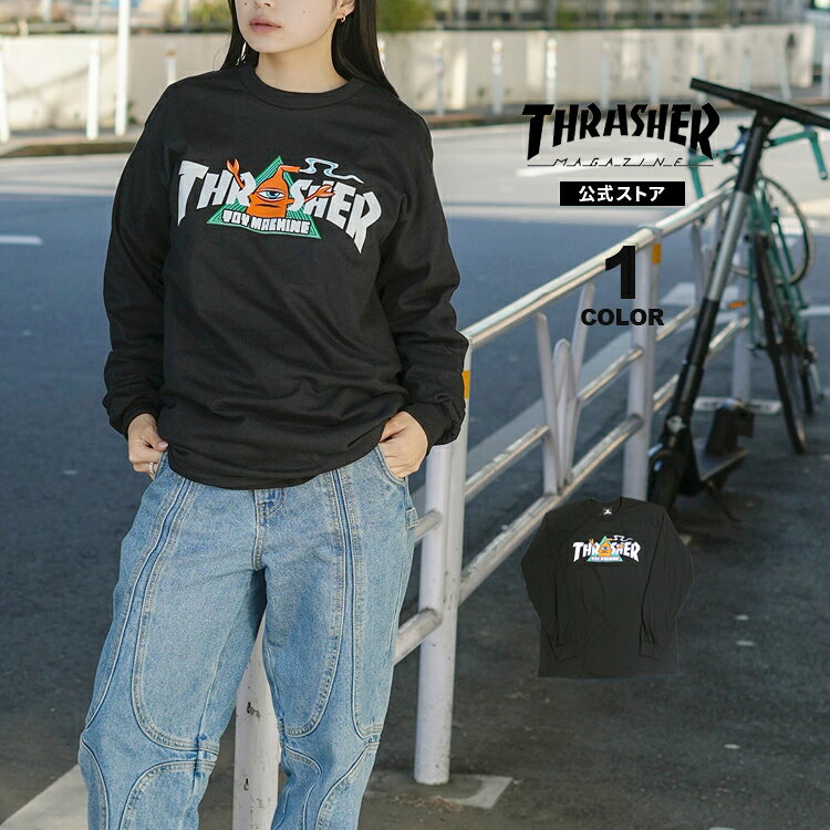 スラッシャー 長袖Tシャツ【M】【L】【XL】 　 着丈 身幅 肩幅 袖丈 M 約72cm 約50cm 約45cm 約61cm L 約75cm 約54cm 約51cm 約62cm XL 約78cm 約59cm 約55cm 約63cm カラー...
