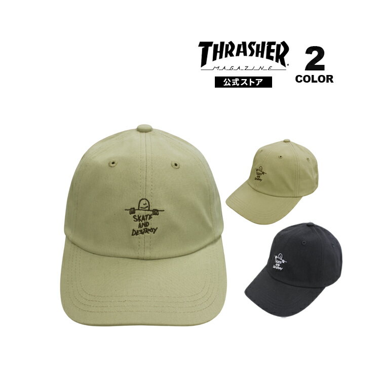 スラッシャー キャップ 本体：100% 綿 サイズ：53-55cm(フリー) ベルトでサイズ調節可 左の画像をクリックすると拡大して御覧いただけます。 メーカー希望小売価格はメーカー商品タグに基づいて掲載しています スラッシャーTHRASH...