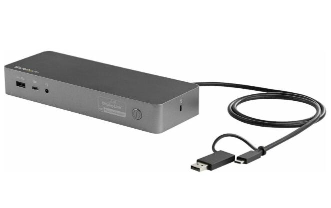 USB-CとUSB-Aの両方に対応するユニバーサルドッキングステーション StarTech.com DK30C2DPEPは、USB Type-C、Thunderbolt 3／4、USB Type-A搭載パソコンに対応する12ポートドッキング...