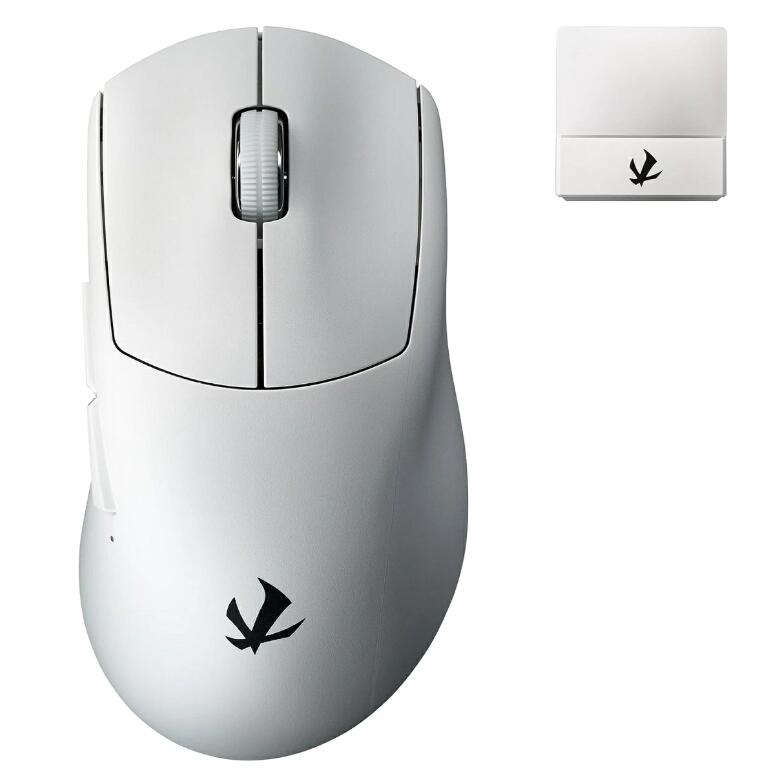 ELECOM GAMING V custom VM800L UWB無線通信とTRUE 8Kに対応した、Lサイズのゲーミングマウス かぶせ持ち・つかみ持ちにフィット 右手用の左右非対称ハーフエルゴ形状を採用。手が大きい方にも使いやすいLサイズ...