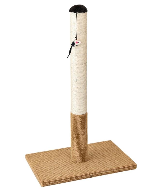 マルカン どこでもツメとぎタワーロング80cm CT-412本体サイズ (幅X奥行X高さ) :48×30×80cm本体重量:2.8kg原産国:中華人民共和国