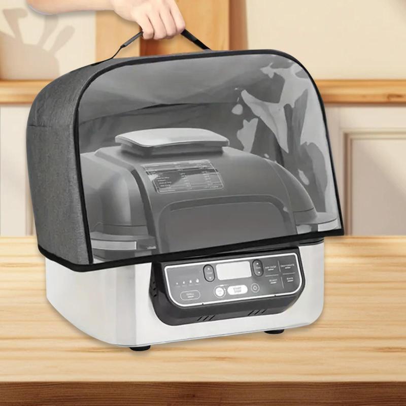 説明: 【素材】: 300DオックスフォードとPVCで作られたこのカバーは、トースター、電子レンジ、エアフライヤー、オーブン、調理器具をほこりや汚染物質から保護します。 【便利な収納ポケット】: トースターカバーには4つのサイドポケットがあ...