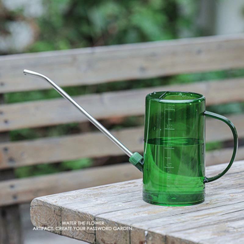 【商品コード】：y558005【カラー】：グリーン、グレー、透明【容量】：1L材質：PP【多目的】屋内および屋外の植物に最適で、ガーデニング、掃除、植栽、花、鉢植え、その他の植物の水やりに使用でき、植物や花の周りの湿度を健康に保つことができ...